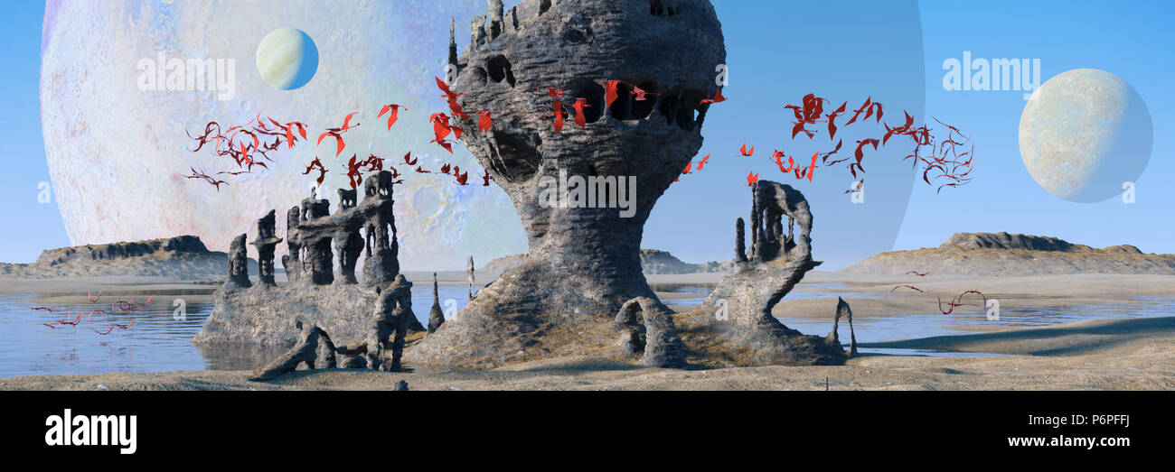 3d creatures hi-res stock photography and images - Alamy