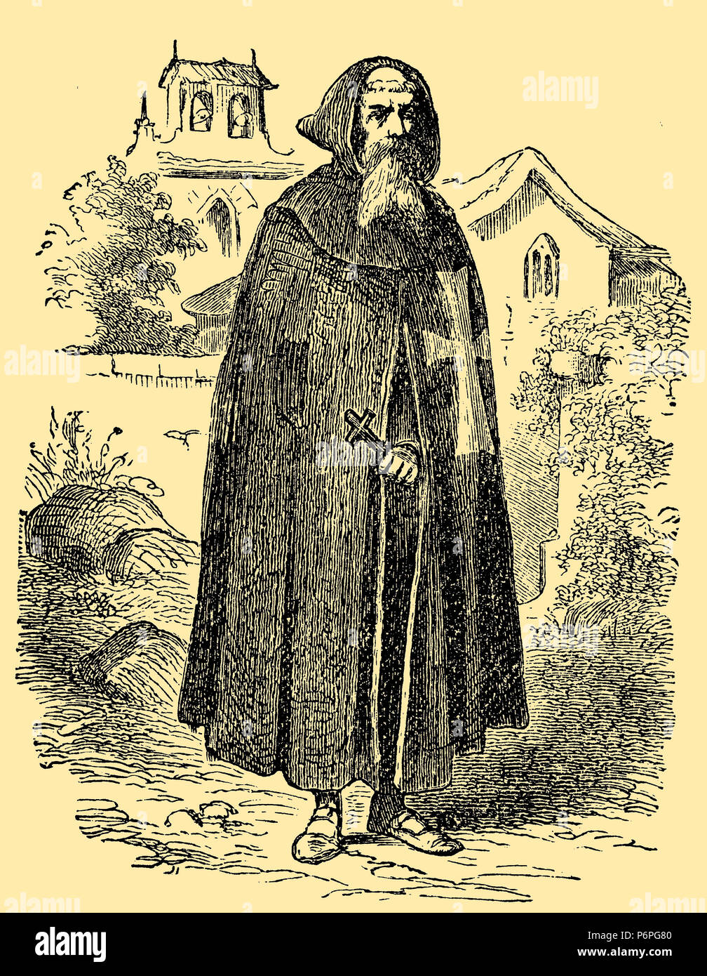 Peter of Amiens, 1881 Stock Photo - Alamy