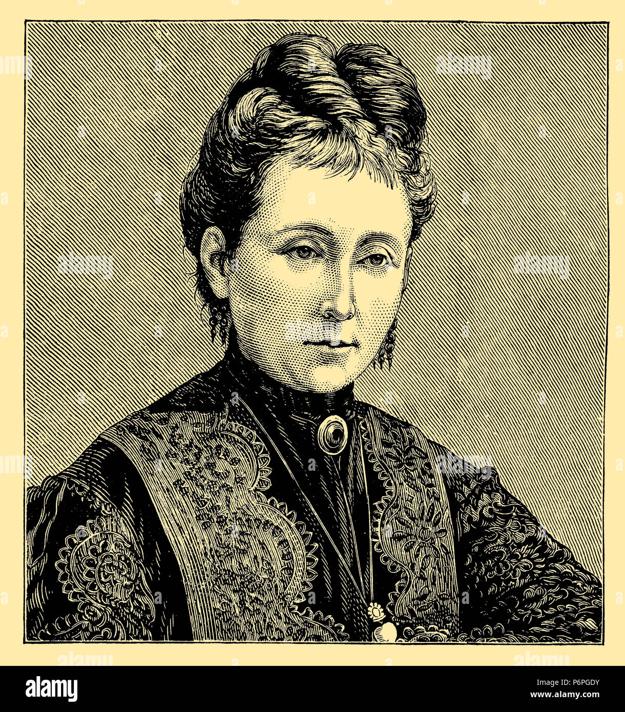 Princess Alice, 1887 Stock Photo - Alamy