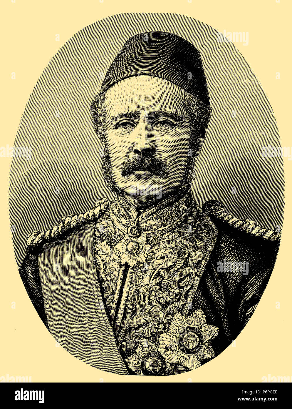 General Gordon, 1887 Stock Photo - Alamy