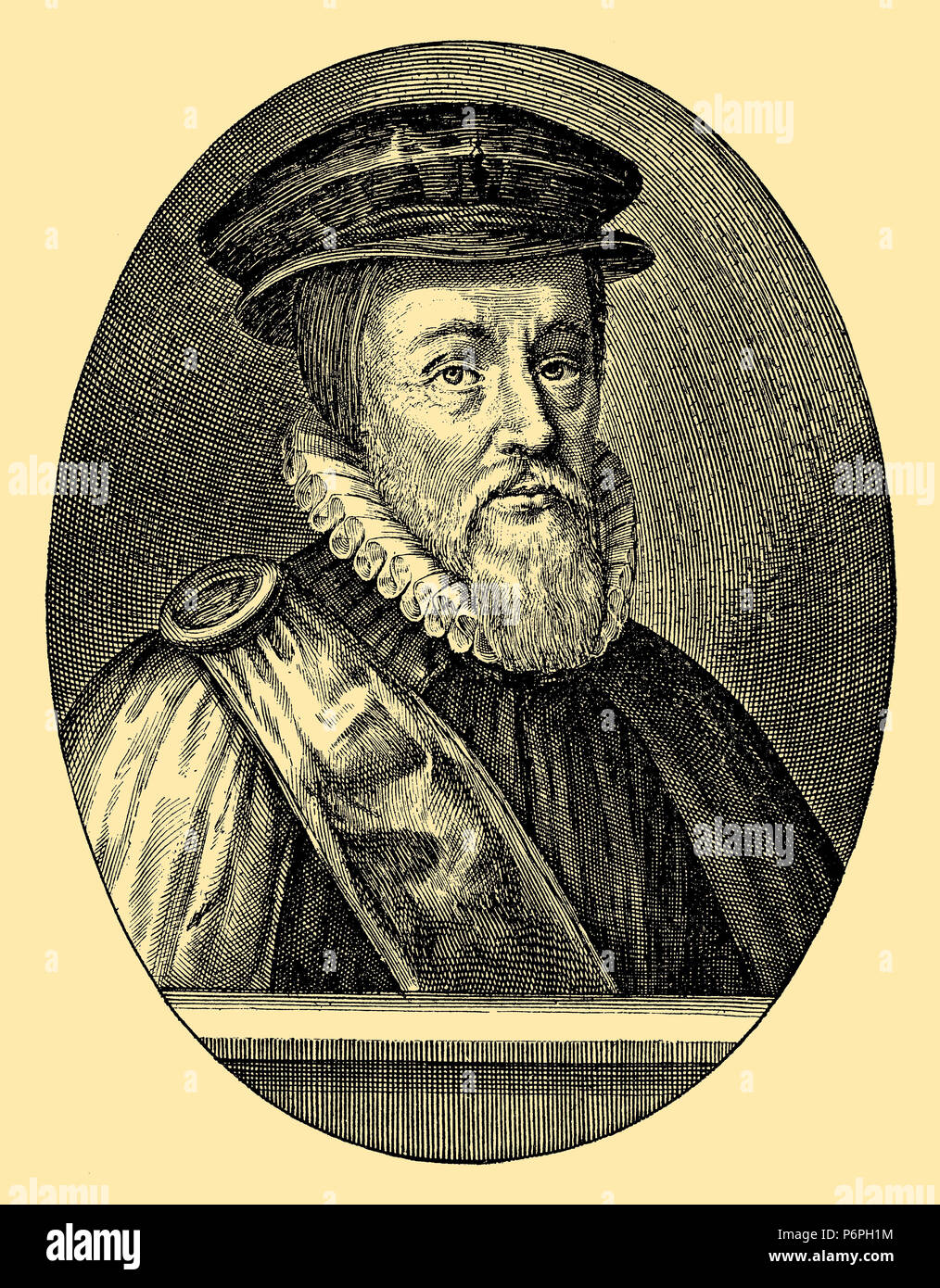 Lord Burleigh. After a contemporary engraving, 1899 Stock Photo - Alamy