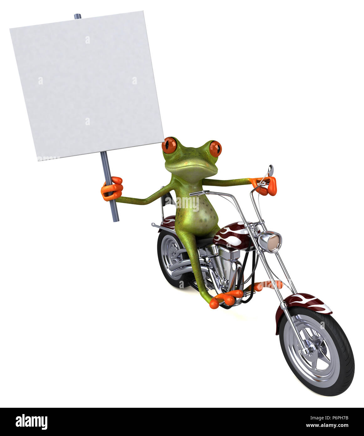 Frog on motorcycle hi-res stock photography and images - Alamy