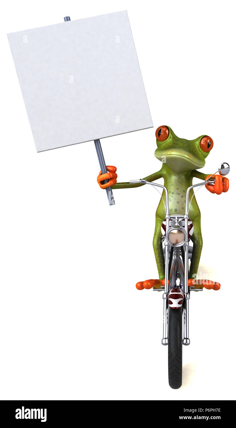 Frog on motorcycle hi-res stock photography and images - Alamy