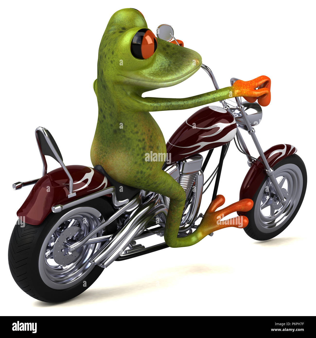 Frog on motorcycle hi-res stock photography and images - Alamy