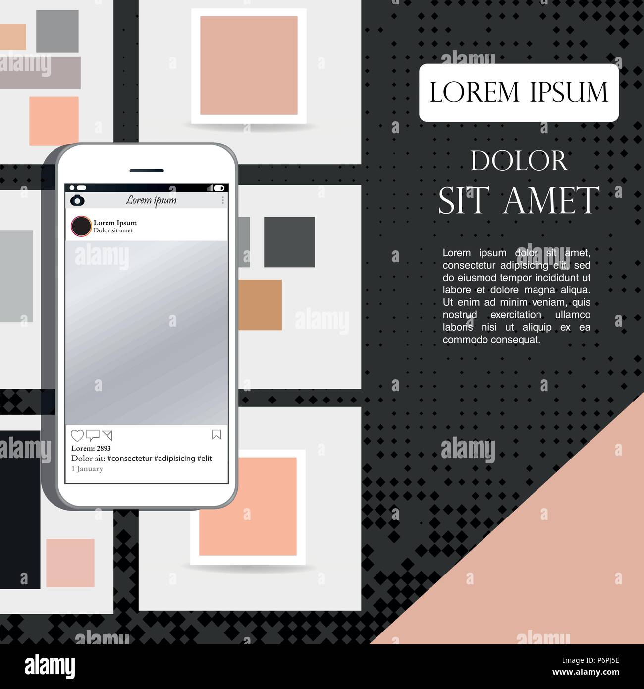 Illustration business icons including Stock Vector Images - Alamy