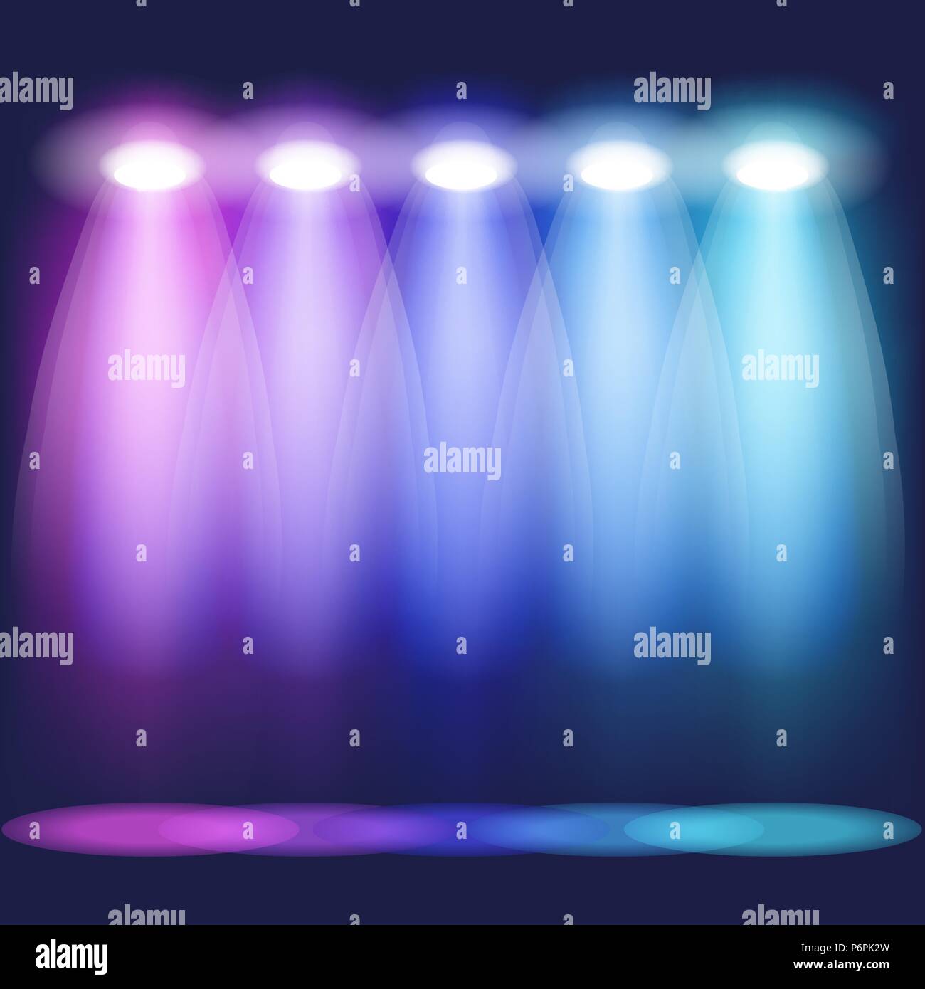 Stage light. Mesh. EPS10. This file contains transparency Stock Vector ...
