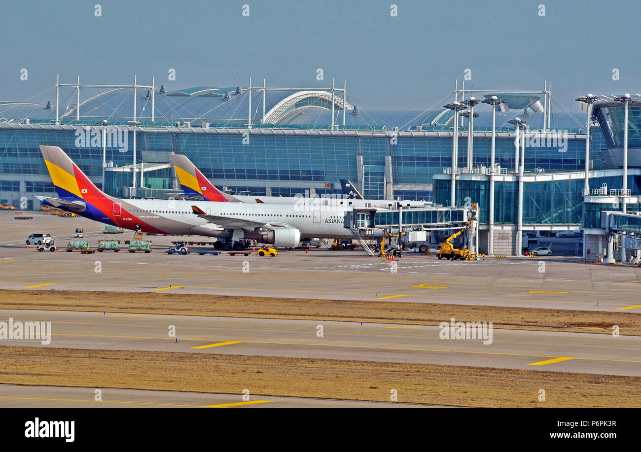Incheon International airport, Seoul, South Korea Stock Photo - Alamy