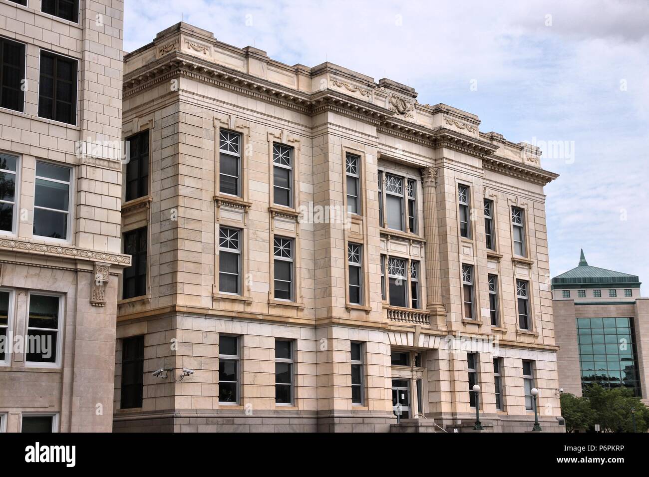 Topeka, Kansas, city in the United States. Old city architecture Stock ...