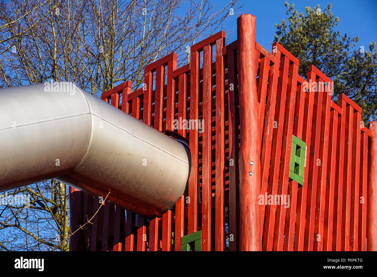 colorful Slide for children slide for children Stock Photo - Alamy
