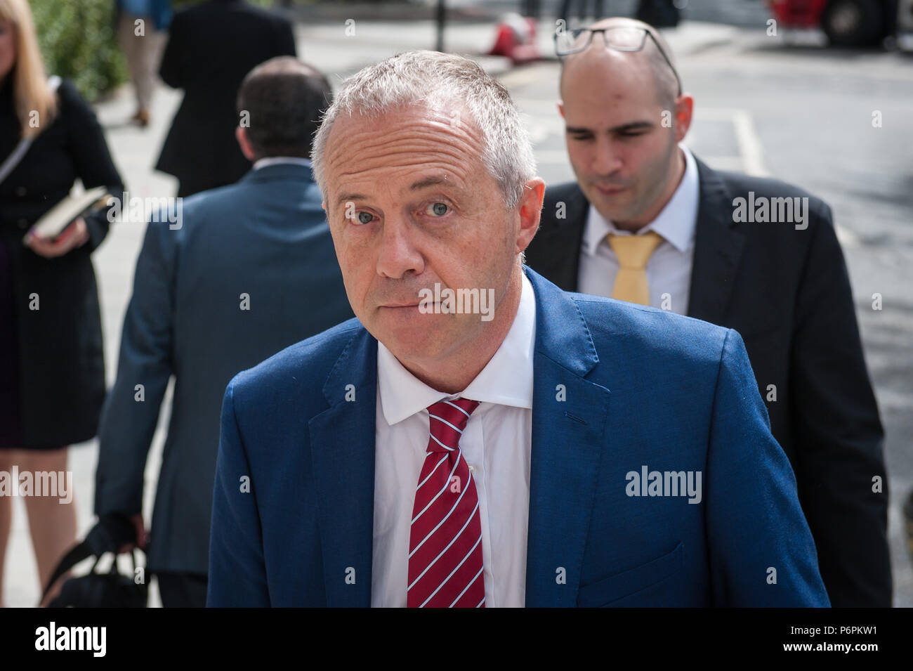 2 Savoy Place, London, UK. 30th June 2016. Labour MP John Mann, who ...
