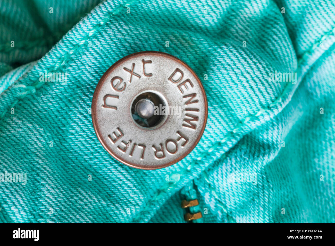 Turquoise jeans hi-res stock photography and images - Alamy