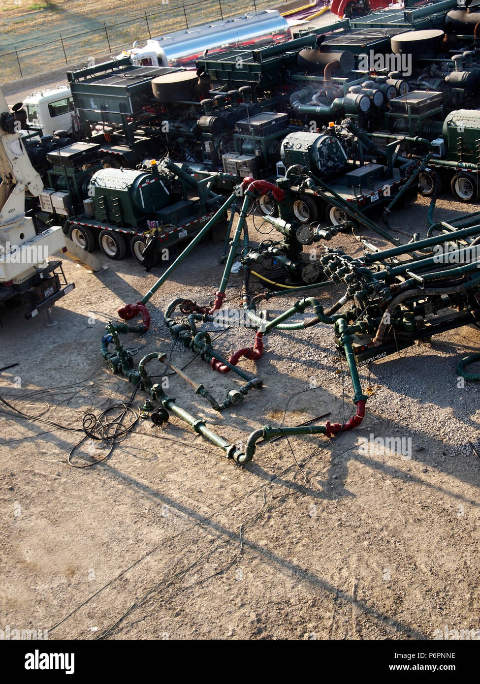 High Pressure fracturing and horizontal drilling in north Texas ...