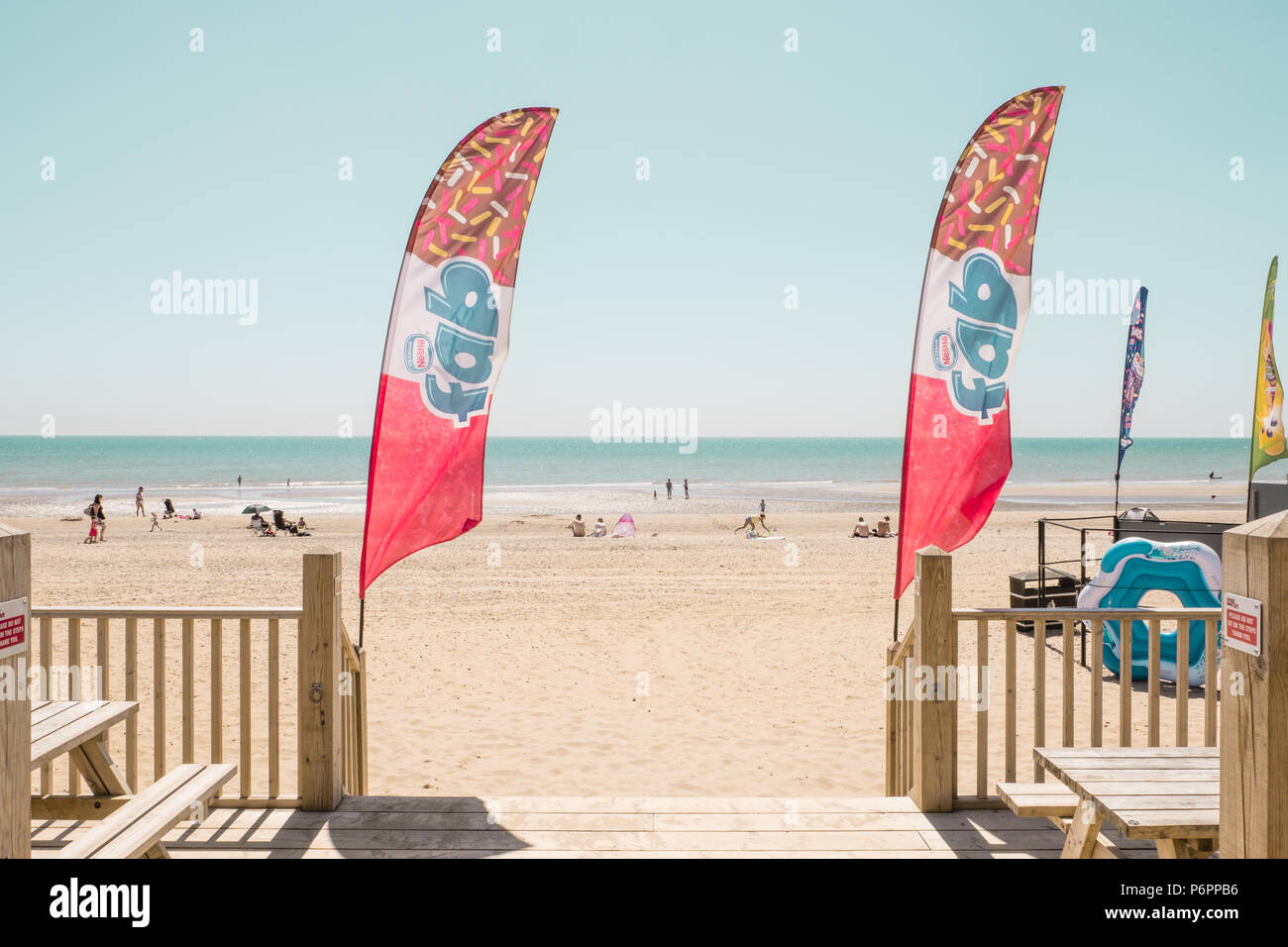 Camber Sands Beach, Sussex, UK Stock Photo - Alamy
