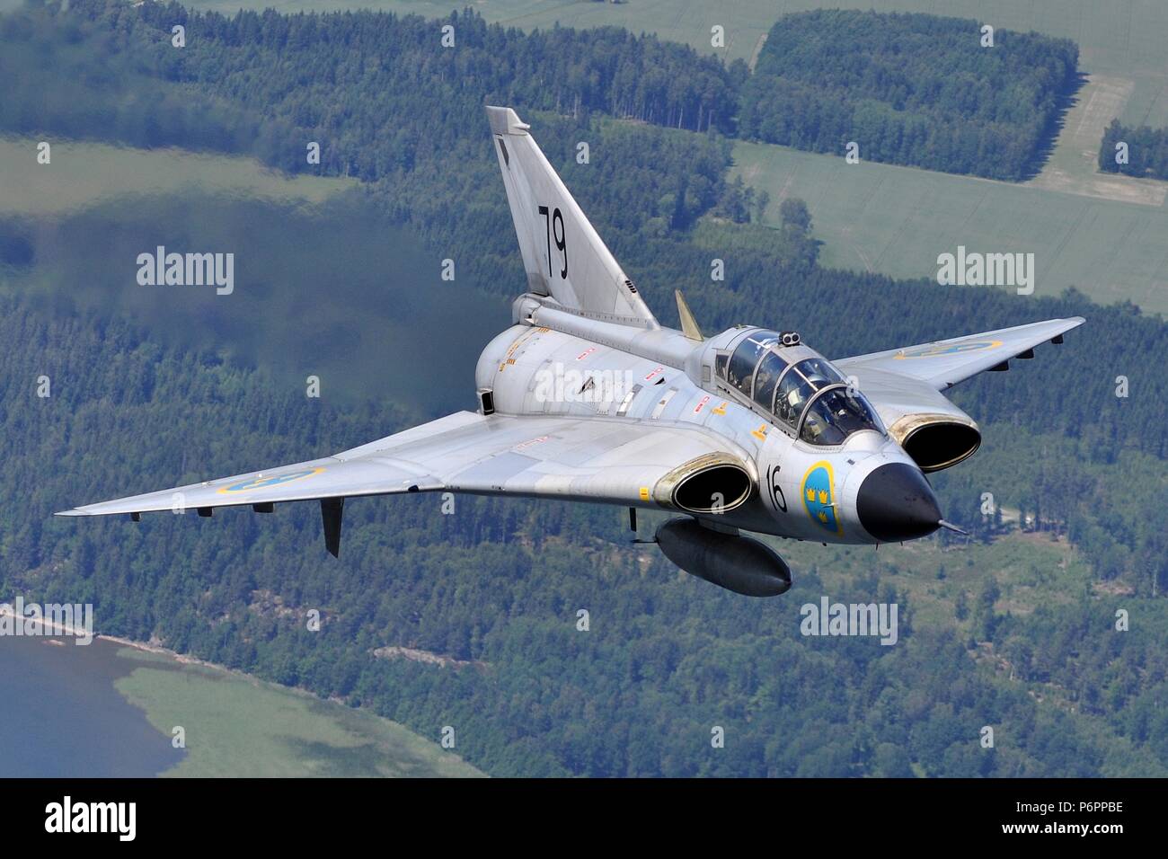 Saab draken hi-res stock photography and images - Alamy