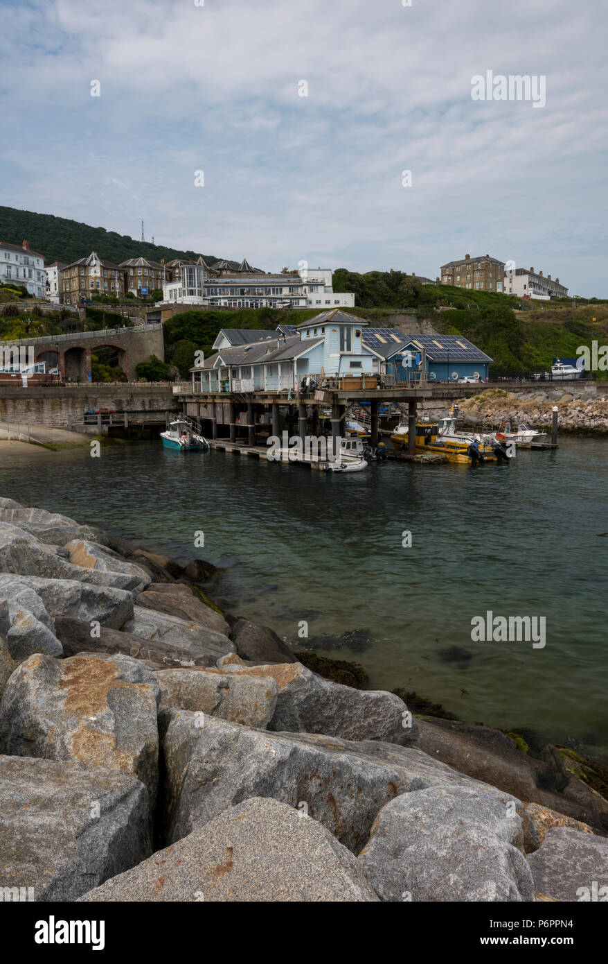 ventnor, isle of wight, england, uk Stock Photo - Alamy