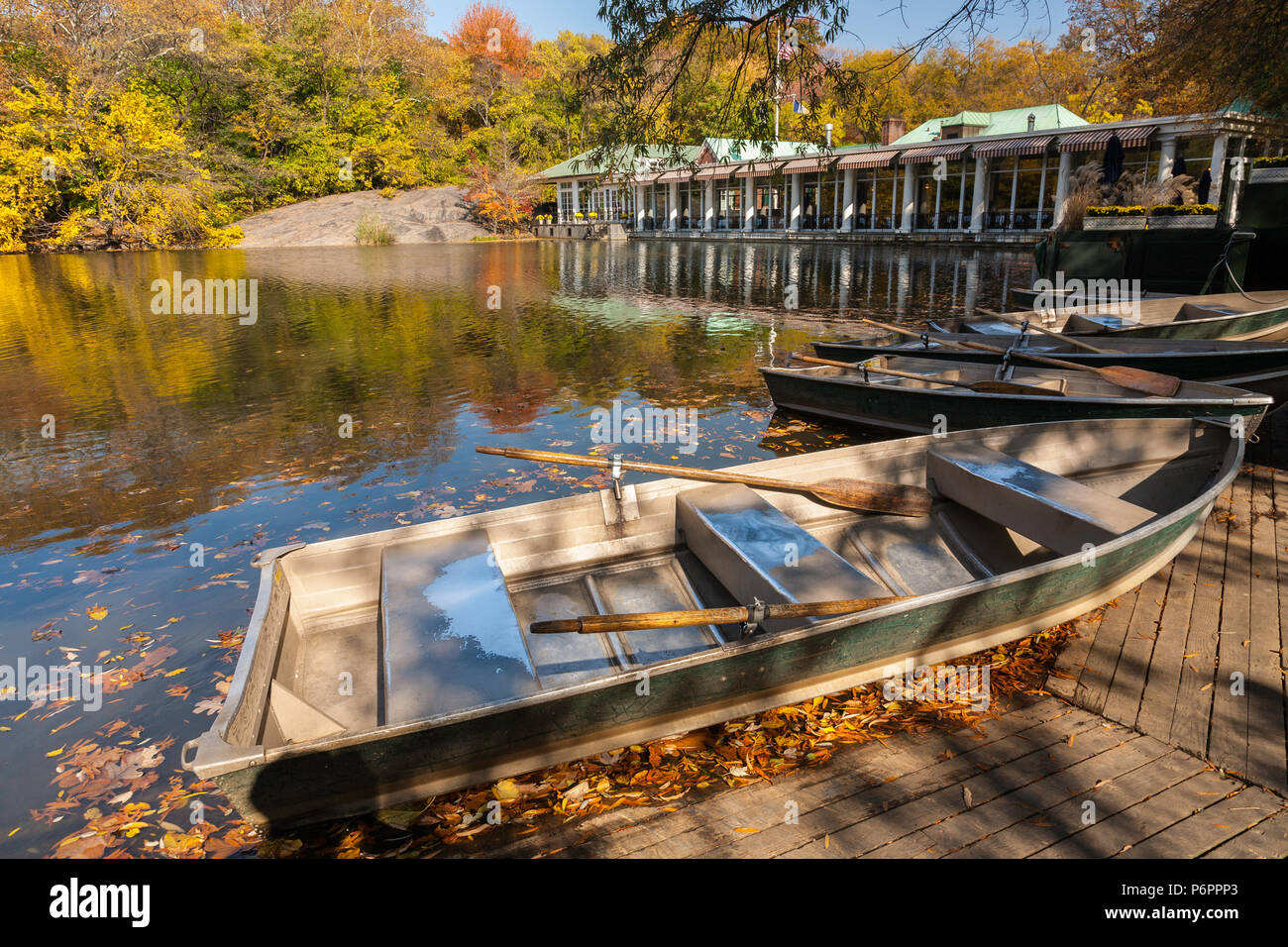 The Loeb Boathouse, Central Park, NYC Stock Photo - Alamy