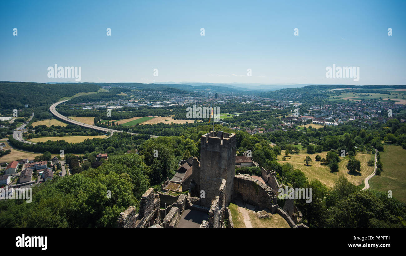 Lörrach Germany in summer time Stock Photo - Alamy