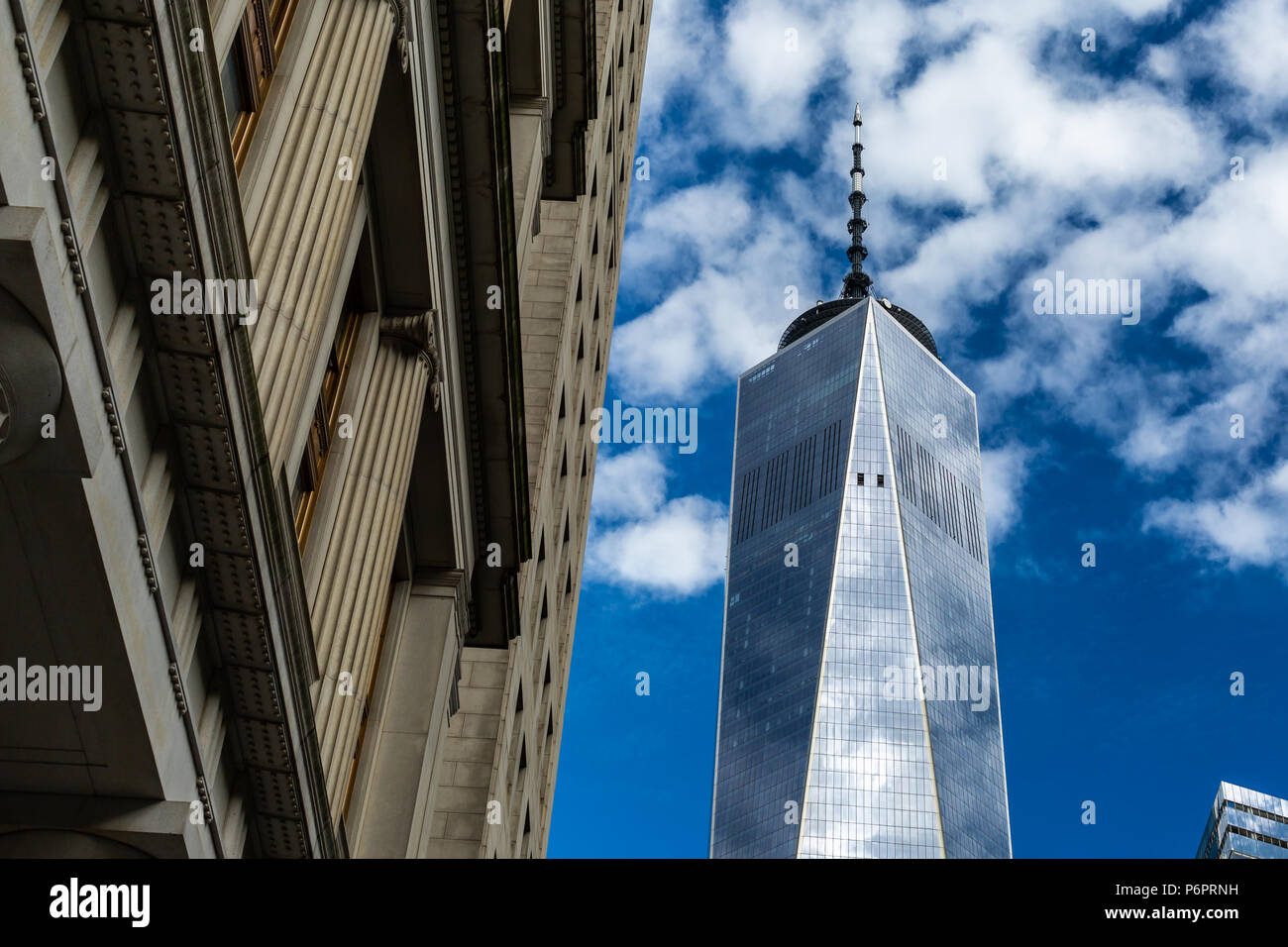 New York City / USA - JUN 20 2018: One World Trade Building in the ...