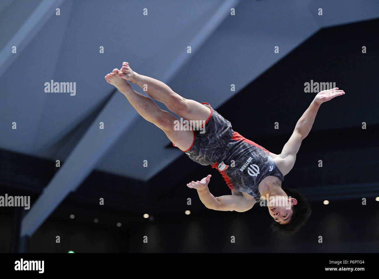 Takasaki Arena, Gunma, Japan. 1st July, 2018. Kakeru Tanigawa, JULY 1, 2018 - Artistic ...