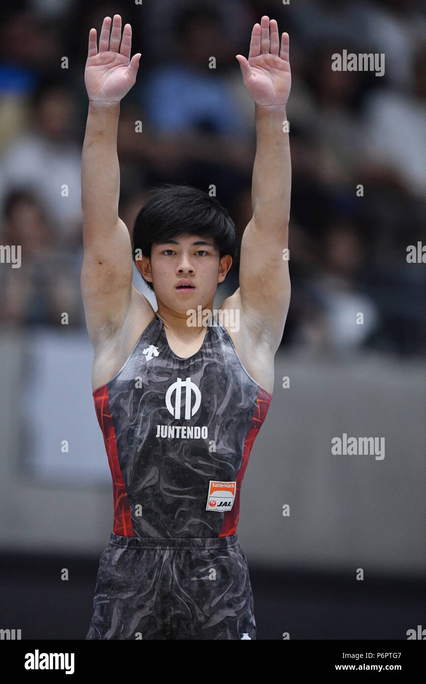 Takasaki Arena, Gunma, Japan. 1st July, 2018. Kakeru Tanigawa, JULY 1, 2018 - Artistic ...