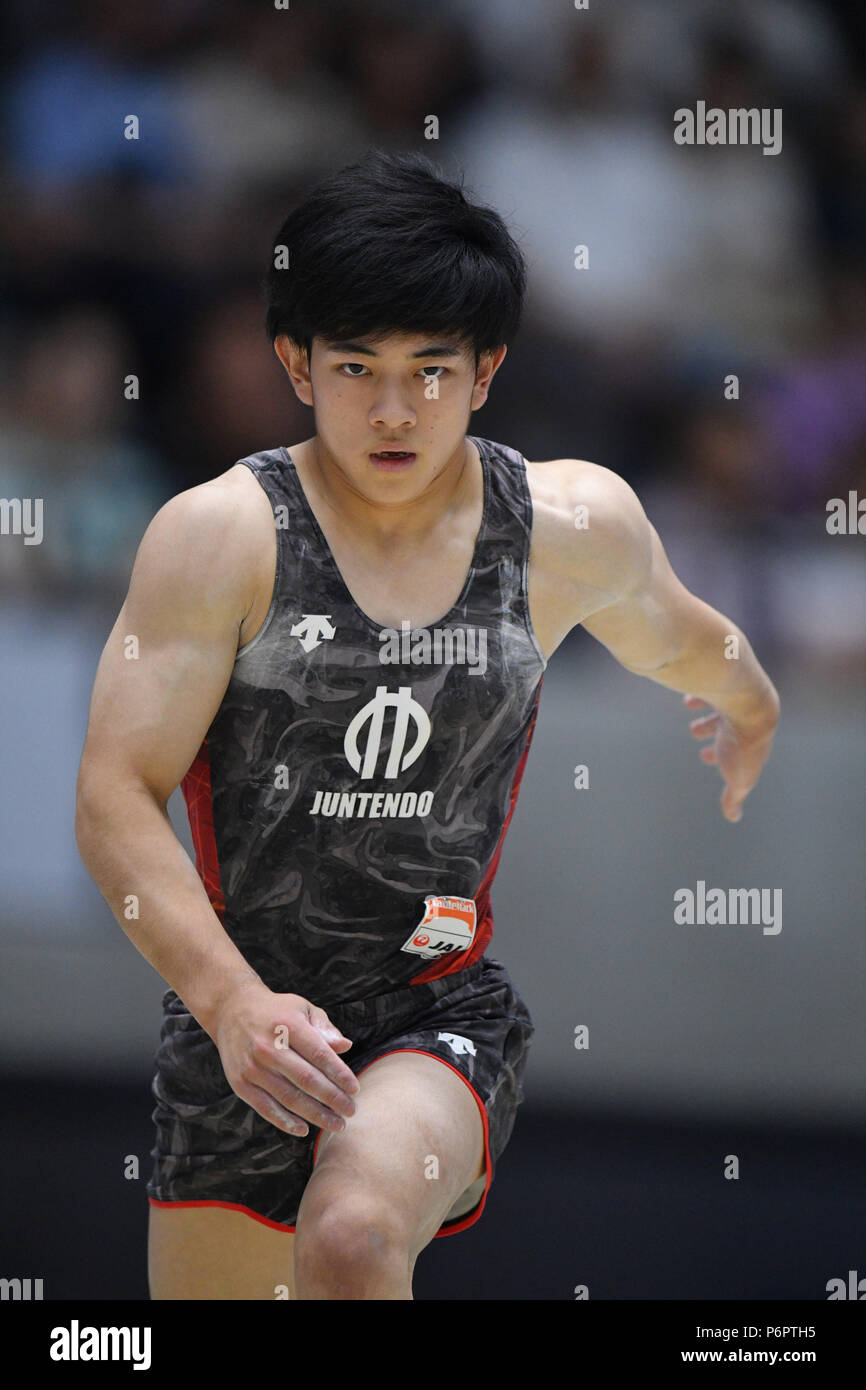Takasaki Arena, Gunma, Japan. 1st July, 2018. Kakeru Tanigawa, JULY 1, 2018 - Artistic ...