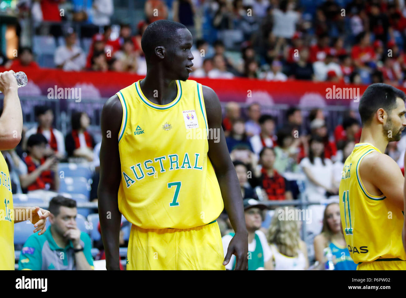 Chiba, Japan. 29th June, 2018. Thon Marial Maker (AUS) Basketball ...
