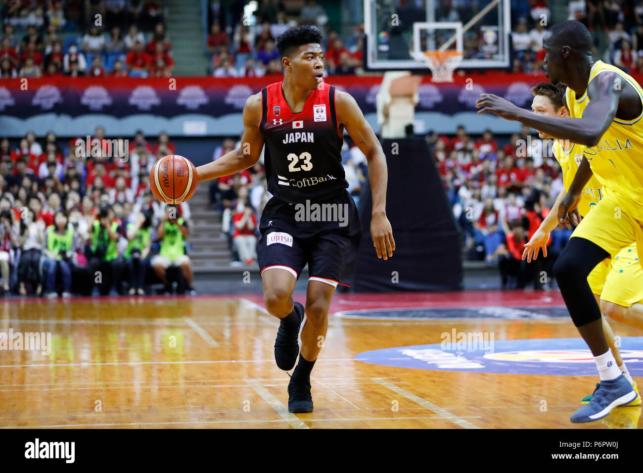 Chiba, Japan. 29th June, 2018. Rui Hachimura (JPN) Basketball : FIBA ...
