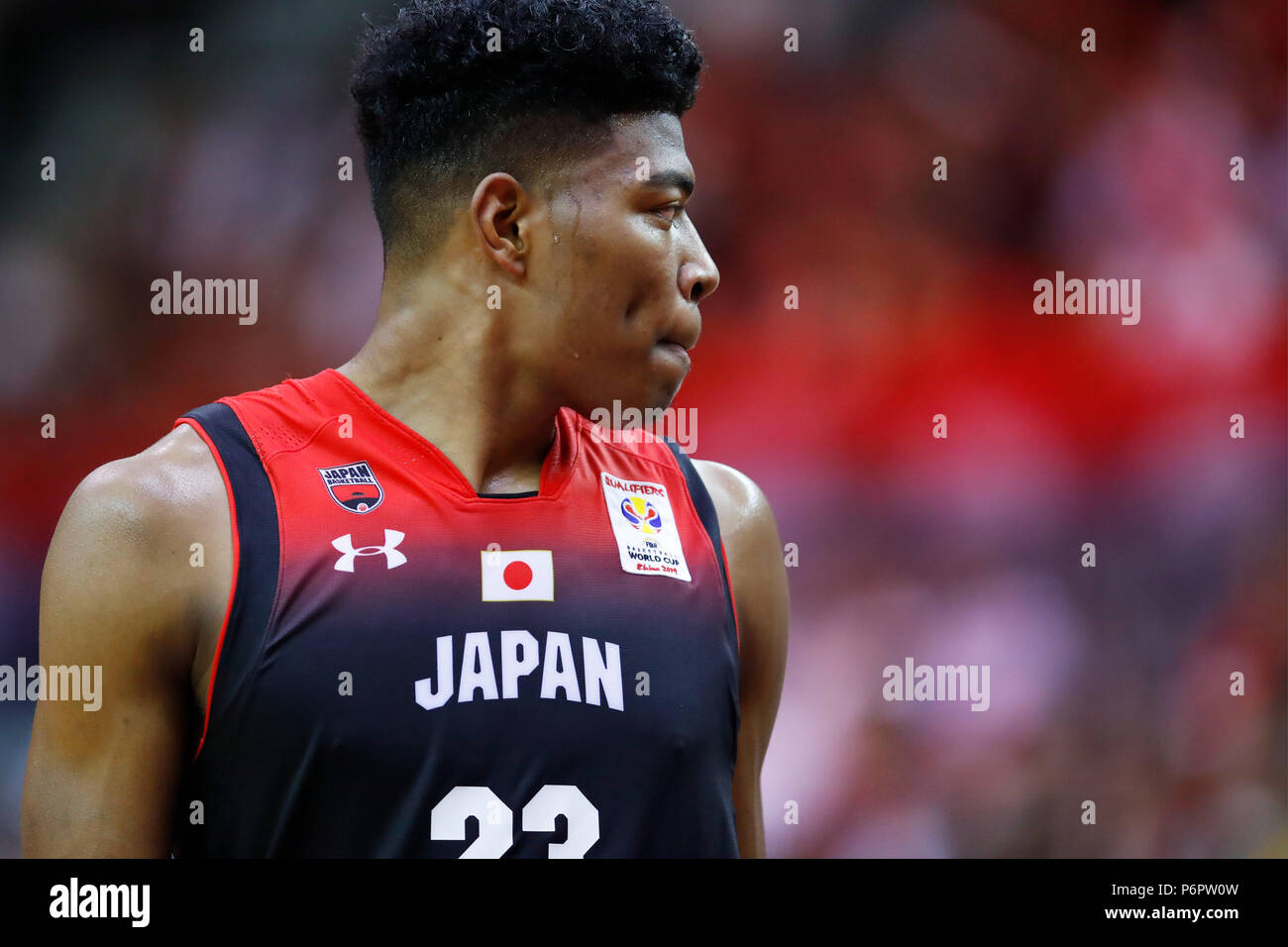 Chiba, Japan. 29th June, 2018. Rui Hachimura (JPN) Basketball : FIBA ...