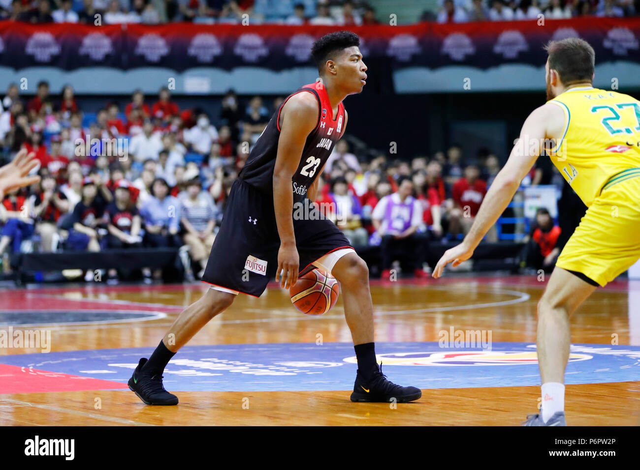 Chiba, Japan. 29th June, 2018. Rui Hachimura (JPN) Basketball : FIBA ...