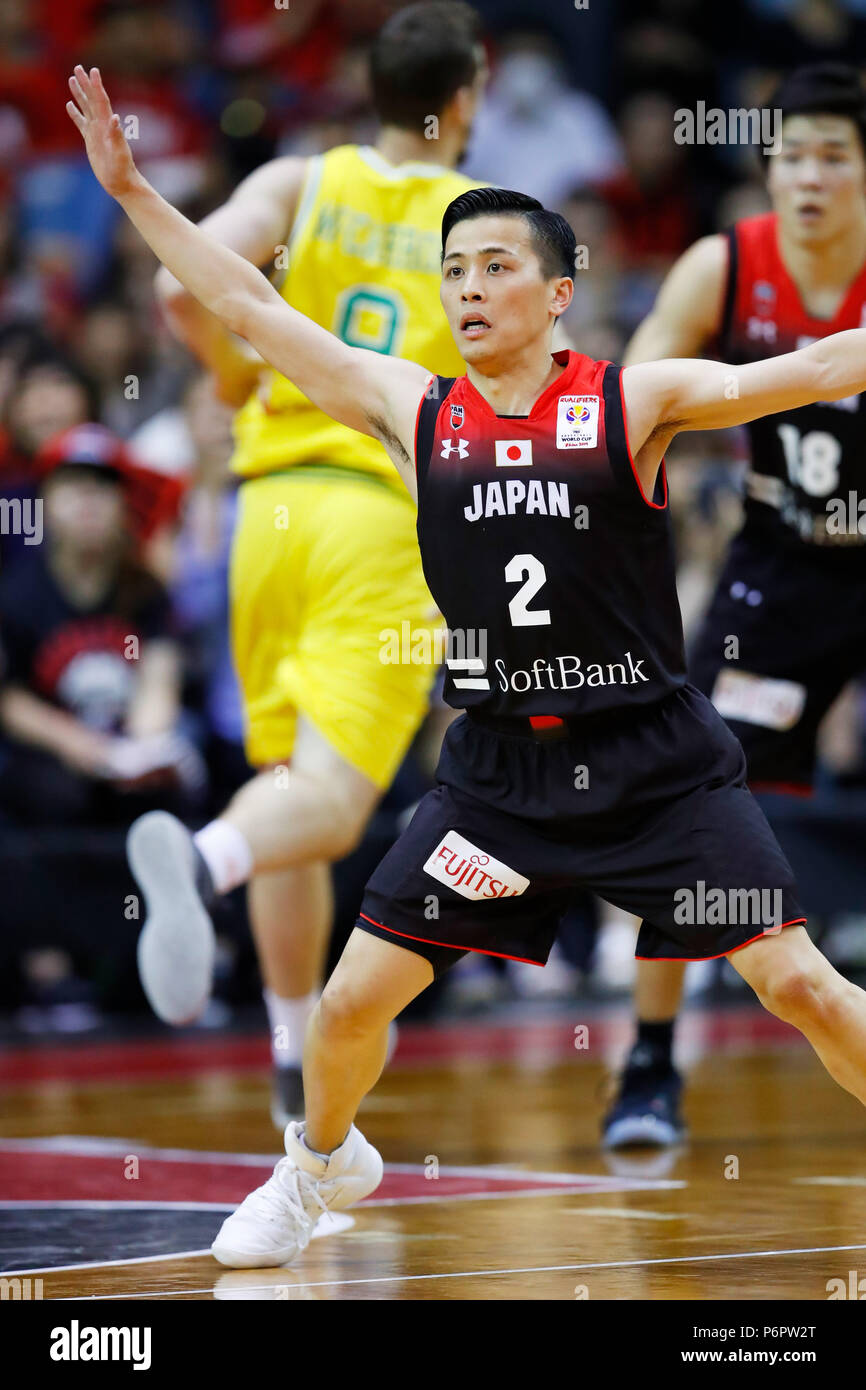 Chiba, Japan. 29th June, 2018. Yuki Togashi (JPN) Basketball : FIBA World Cup 2019 Asian ...