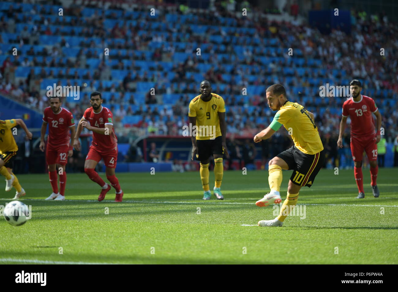 Hazard scores 2018 world cup hi-res stock photography and images - Alamy
