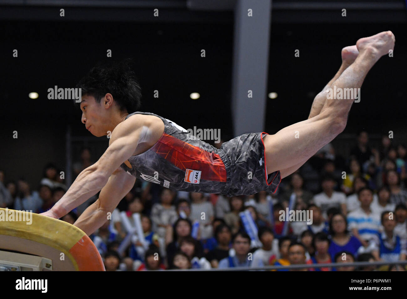 Takasaki Arena, Gunma, Japan. 1st July, 2018. Kakeru Tanigawa, JULY 1, 2018 - Artistic ...