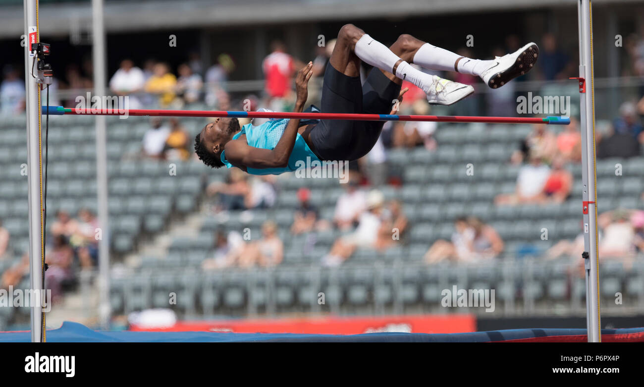 Mens High Jump Final High Resolution Stock Photography and Images - Alamy
