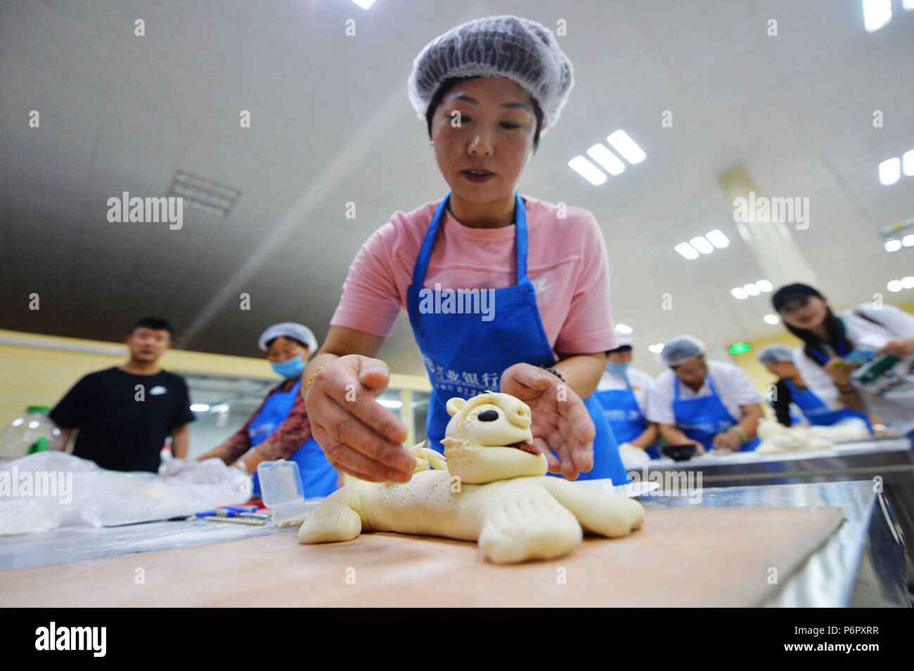 Qingdao, Qingdao, China. 2nd July, 2018. Qingdao, CHINA-Steamed buns of ...