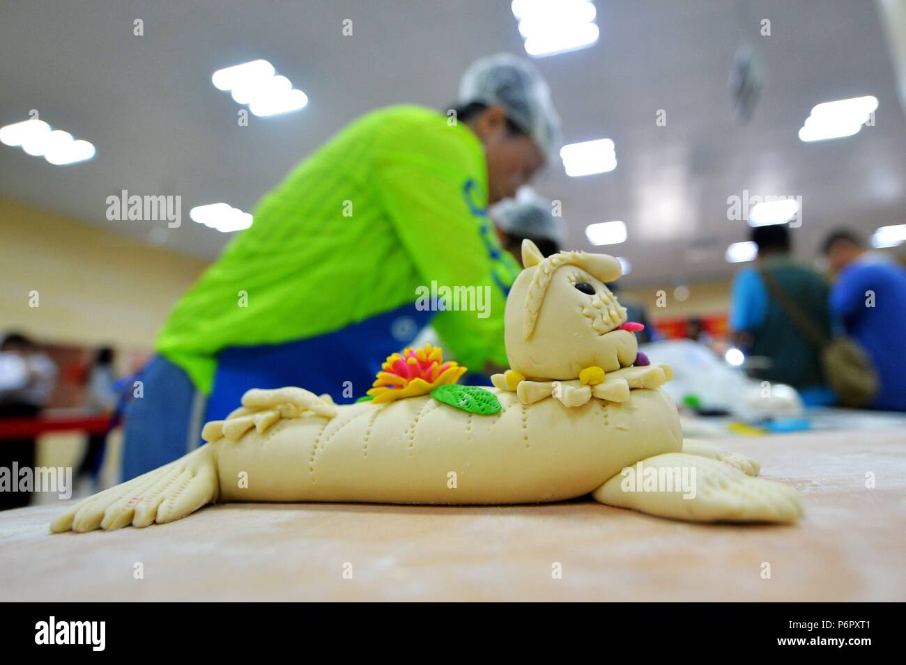 Qingdao, Qingdao, China. 2nd July, 2018. Qingdao, CHINA-Steamed buns of ...