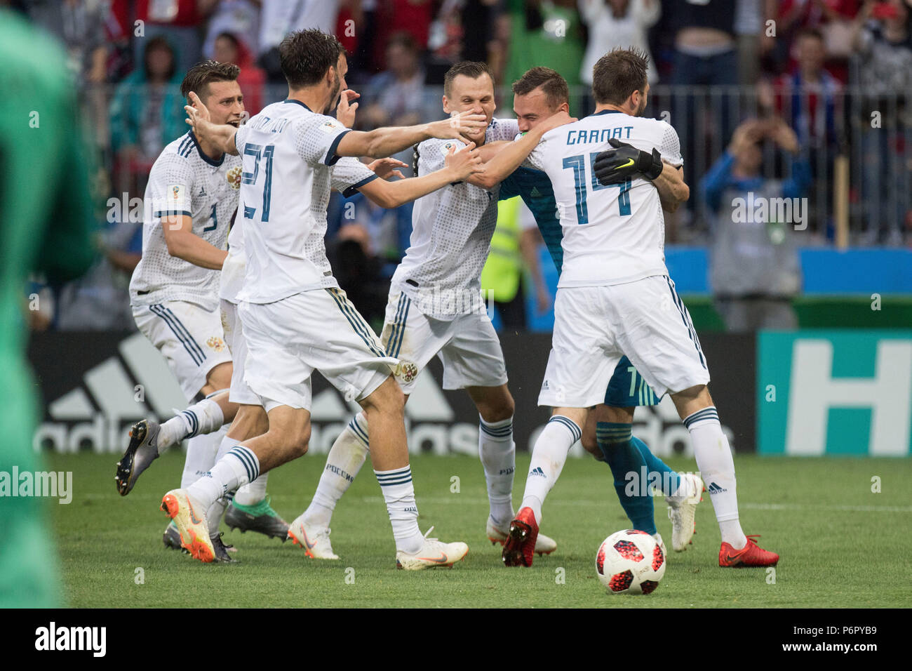 Russian national soccer team goalkeeper hi-res stock photography and ...
