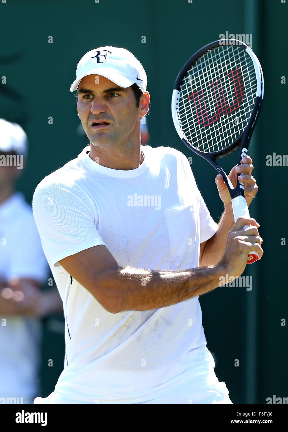 London, UK. 2nd July 2018, All England Lawn Tennis and Croquet Club ...