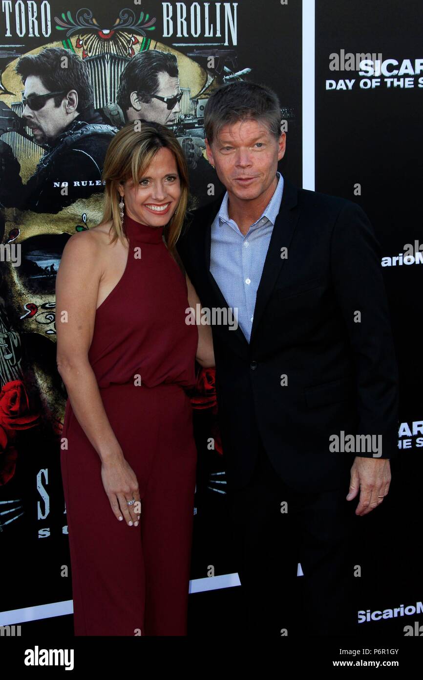 Rob Liefeld, Joy Creel at arrivals for SICARIO: DAY OF THE SOLDADO ...