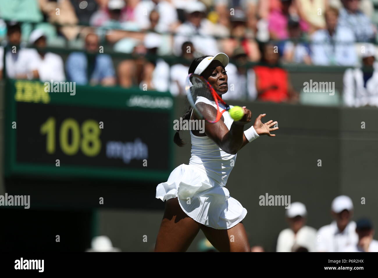 Sloane stephens at wimbledon 2018 hi-res stock photography and images ...