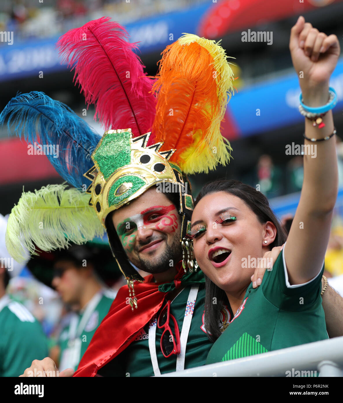 Mexico fans in stands hi-res stock photography and images - Alamy