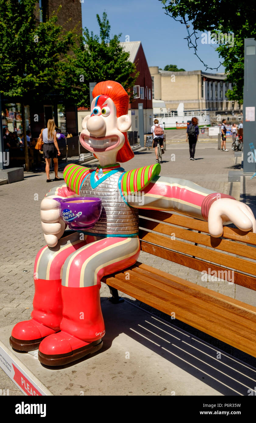 2nd July 2018 Gromit unleashed 2 is an art trail in Bristol celebrating ...