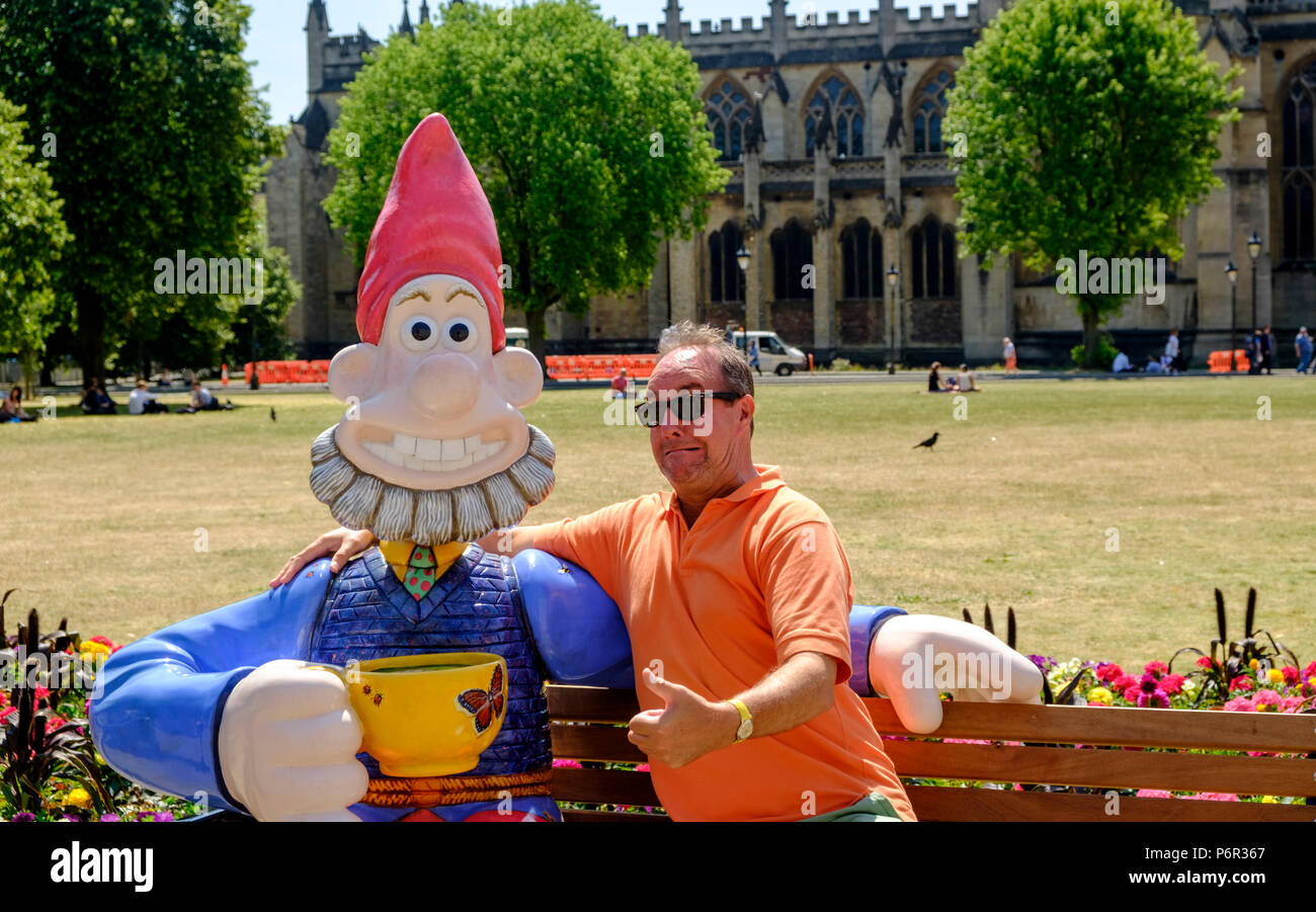 2nd July 2018 Gromit unleashed 2 is an art trail in Bristol celebrating ...