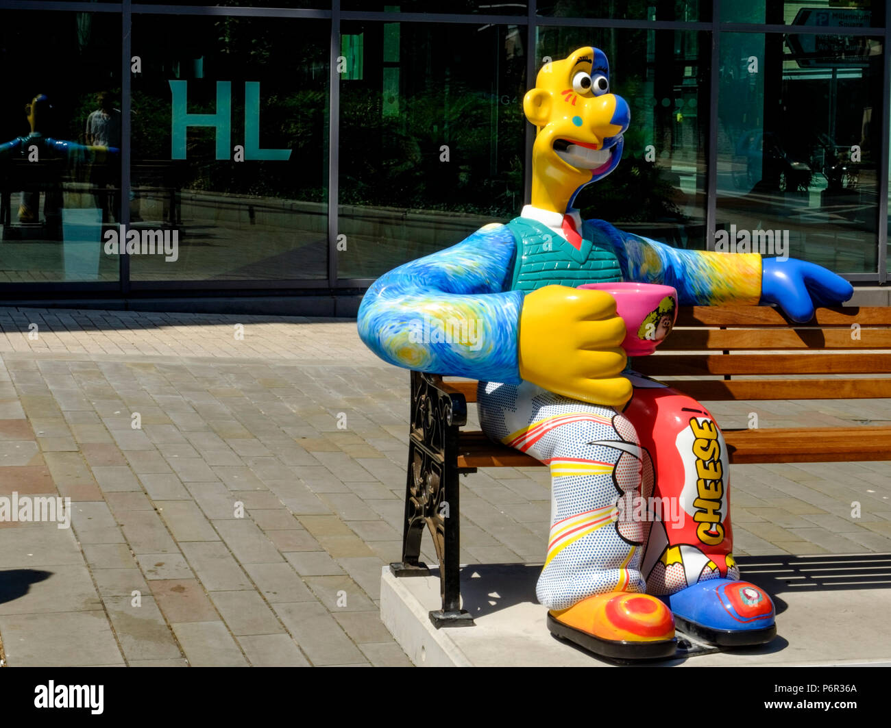 2nd July 2018 Gromit unleashed 2 is an art trail in Bristol celebrating ...