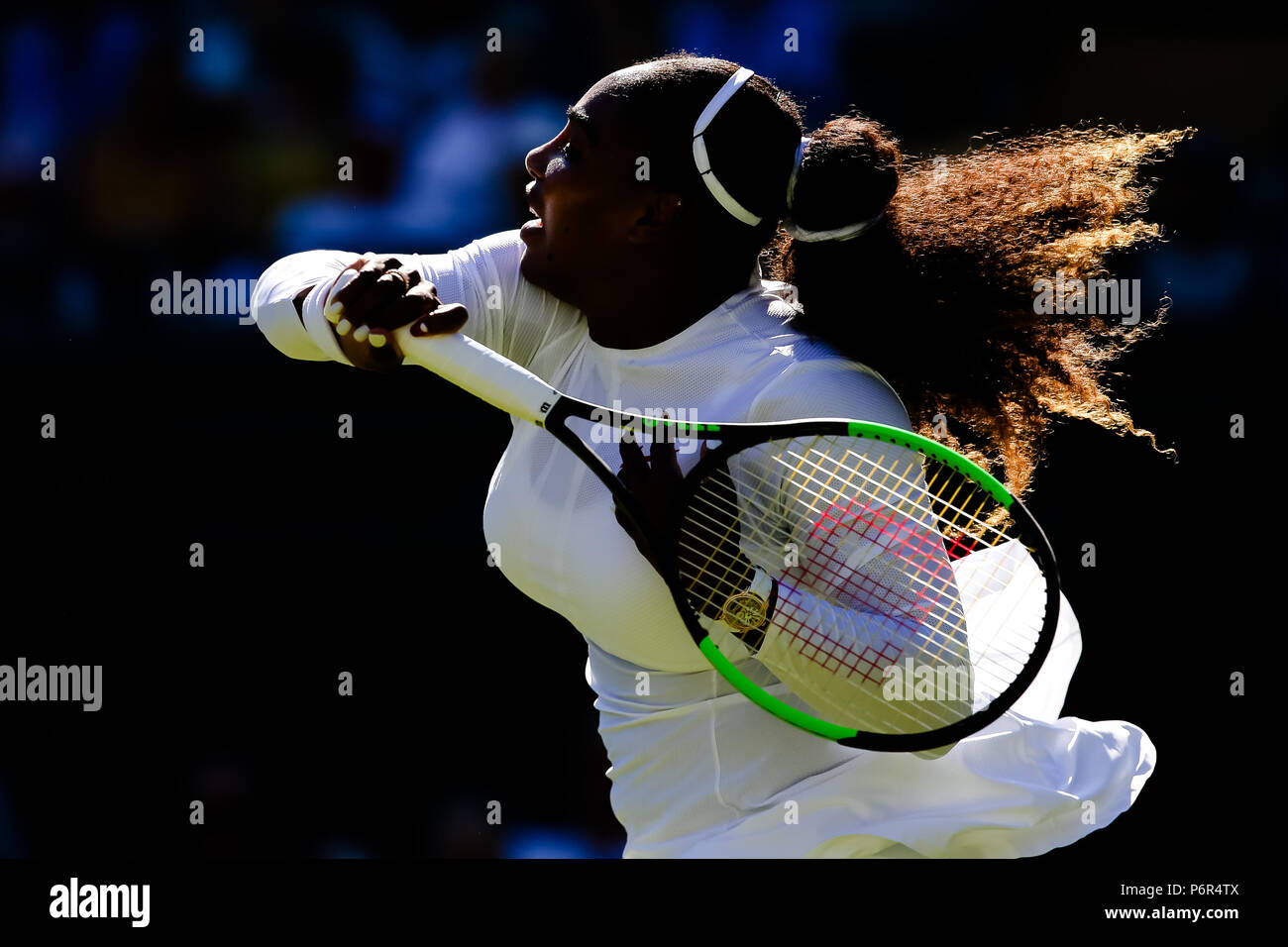 Serena williams wimbledon hi-res stock photography and images - Alamy