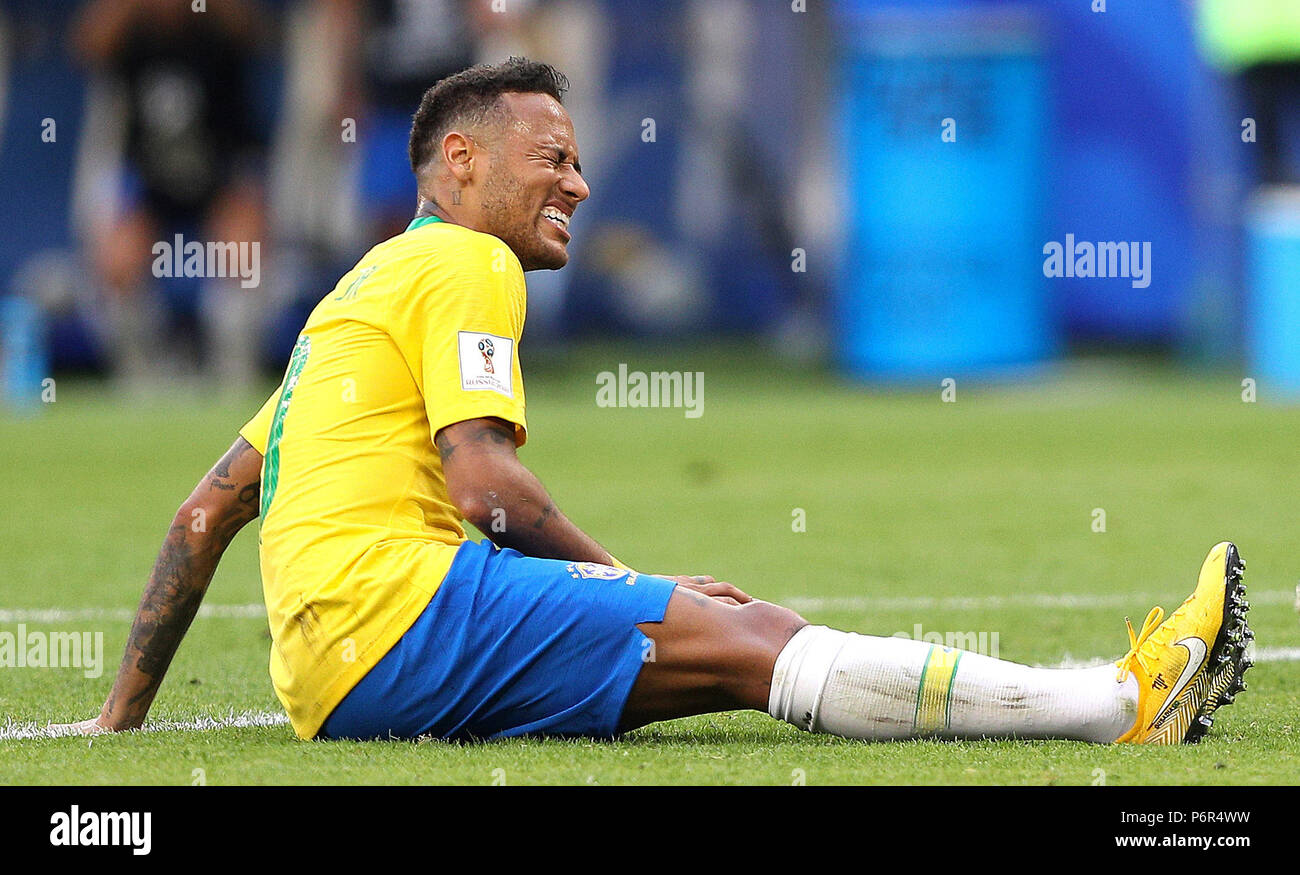 SAMARA, SA - 02.07.2018: BRAZIL VS. MEXICO - Neymar do Brasil during ...