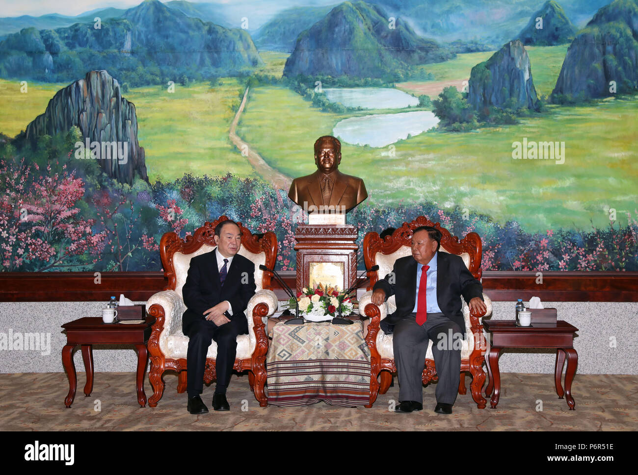 Laos vientiane lao communist party hi-res stock photography and images ...