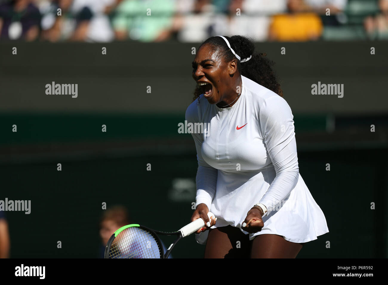 2nd July 2018, All England Lawn Tennis and Croquet Club, London ...