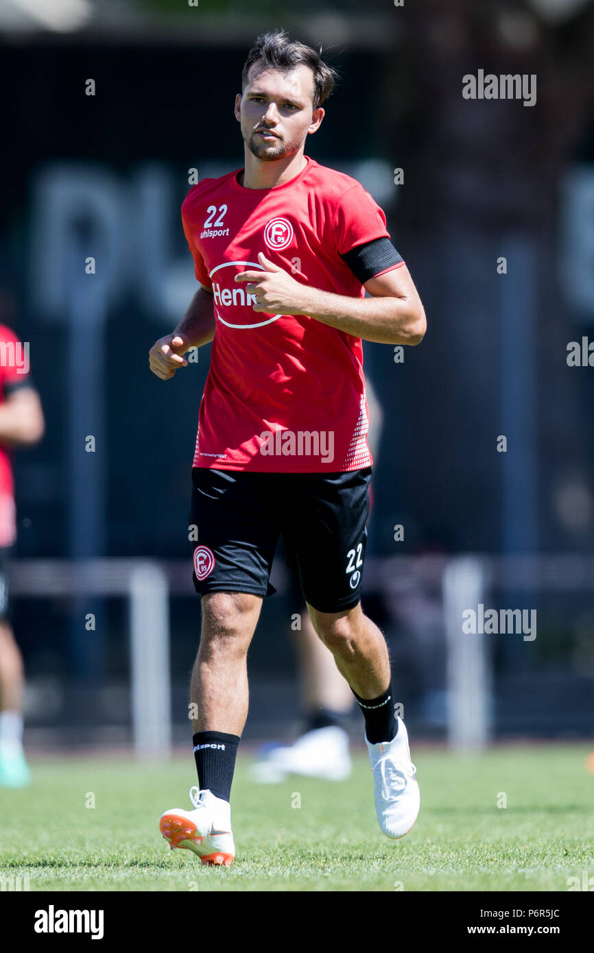 02 July 2018, Germany: Soccer: Bundesliga, Fortuna Duesseldorf start of ...