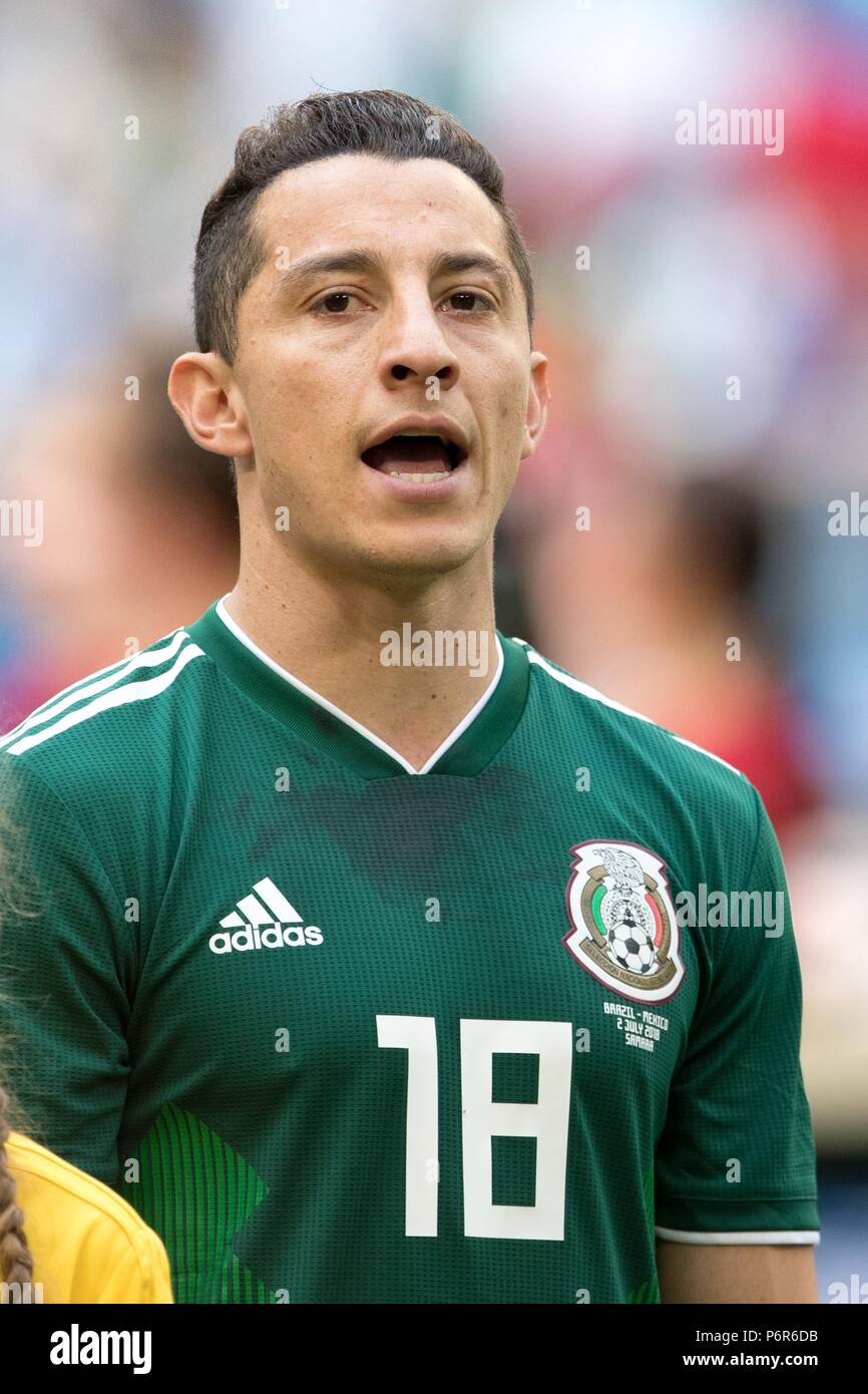 The Fifa World Cup 2018 Round Of 16 Brazil Vs Mexico On July 2 2018 In