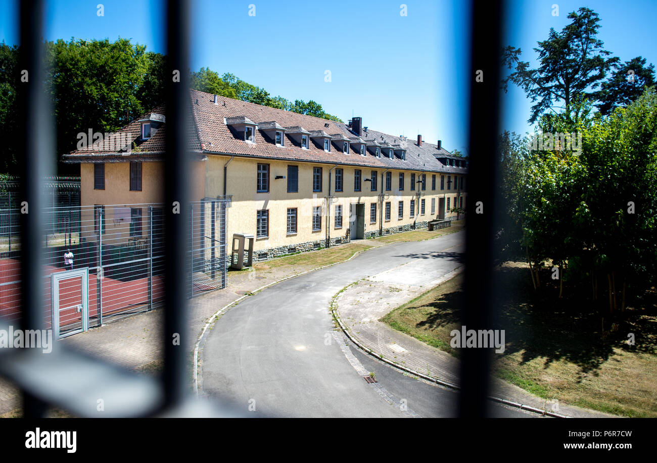 Langenhagen, Germany. 02nd July, 2018. A locked down building in the ...